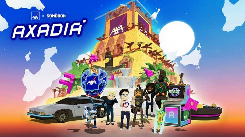 AXA dévoile son jeu Axadia sur The Sandbox - Coins.fr