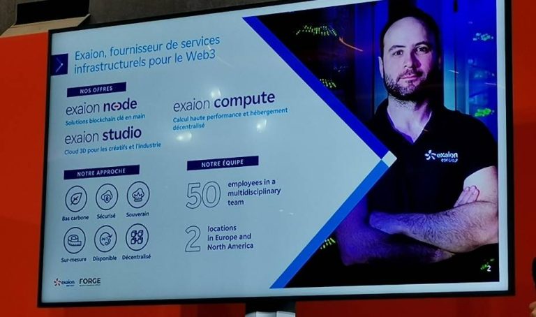Staking, Oracle, NFT… Exaion (EDF), le guichet unique du Web3 - Coins.fr